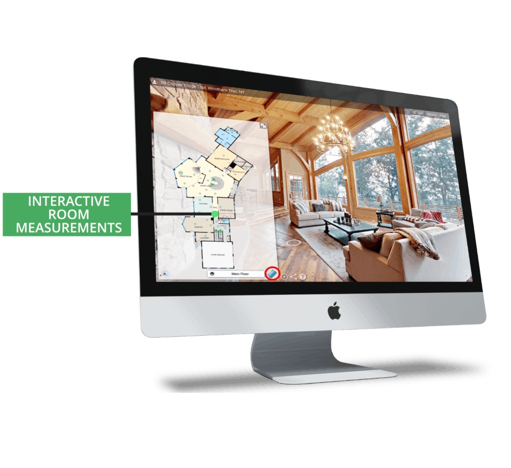 Interactive Room Measurements | Real Estate Photography Services